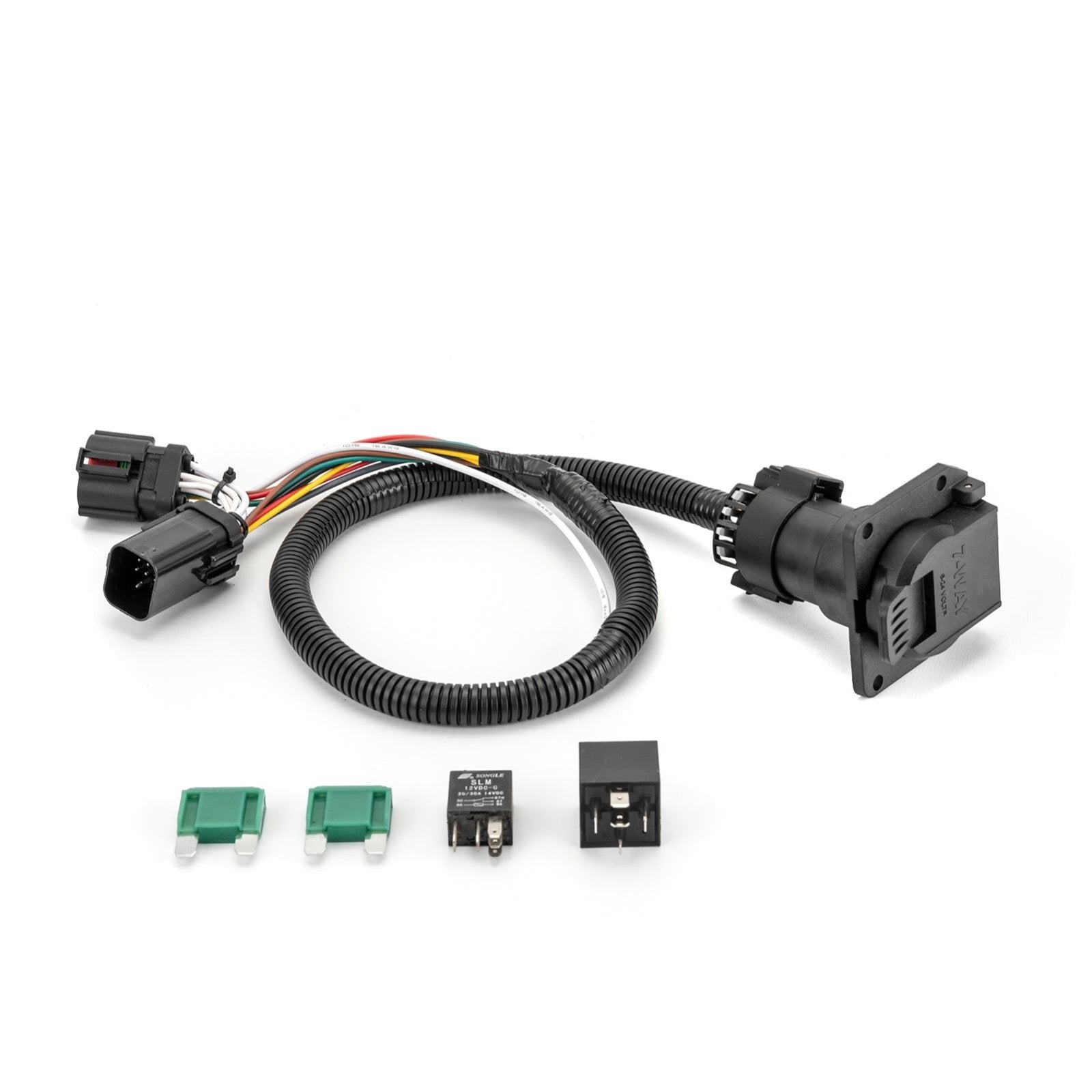 1997-2004 Ford F-150 F-250 Plug & Play 7-WAY Vehicle-Side 7-Pin Traile ...