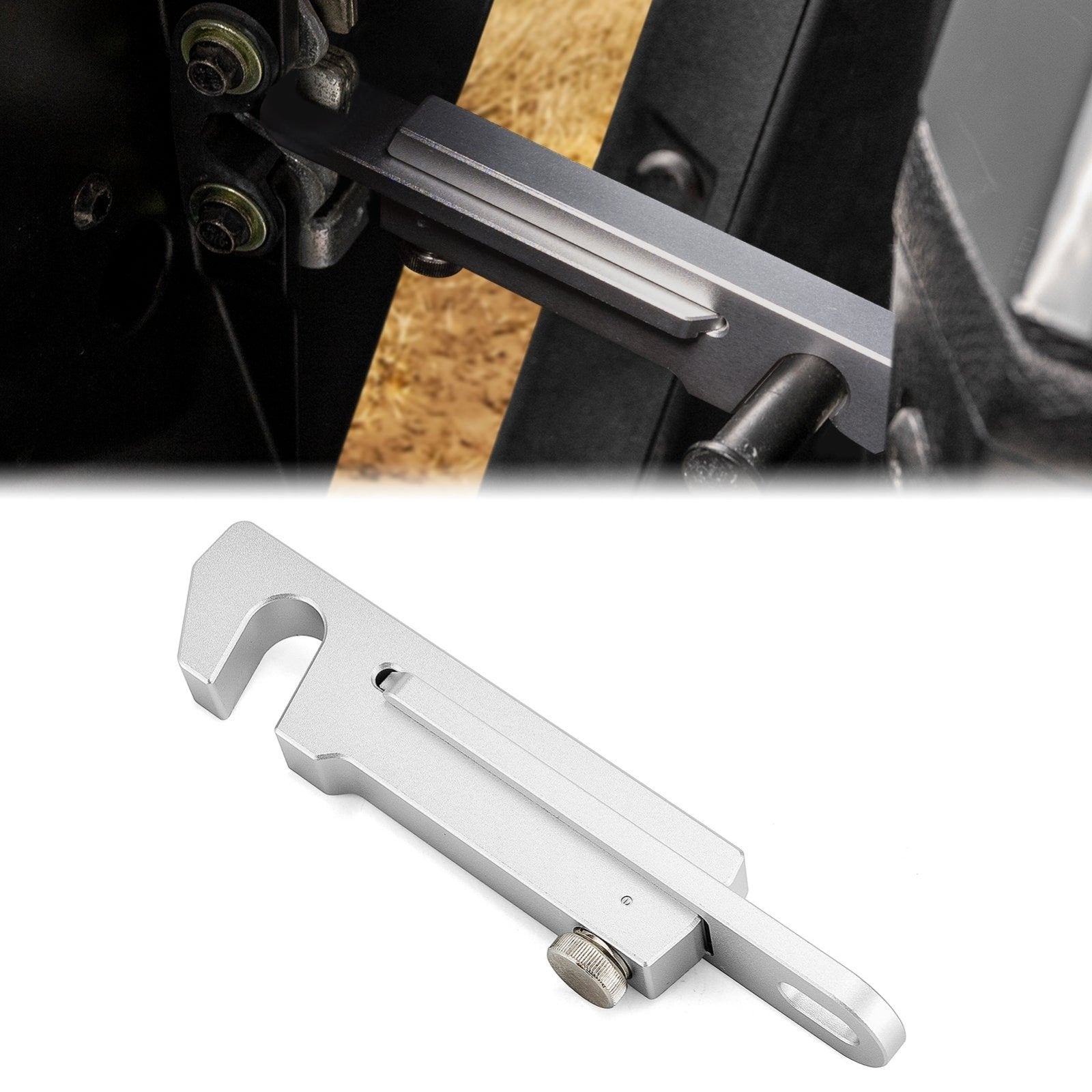 1Pcs Aluminum UTV Door Latch 4-6" Adjustable Fit Polaris RZR PRO XP Tu ...
