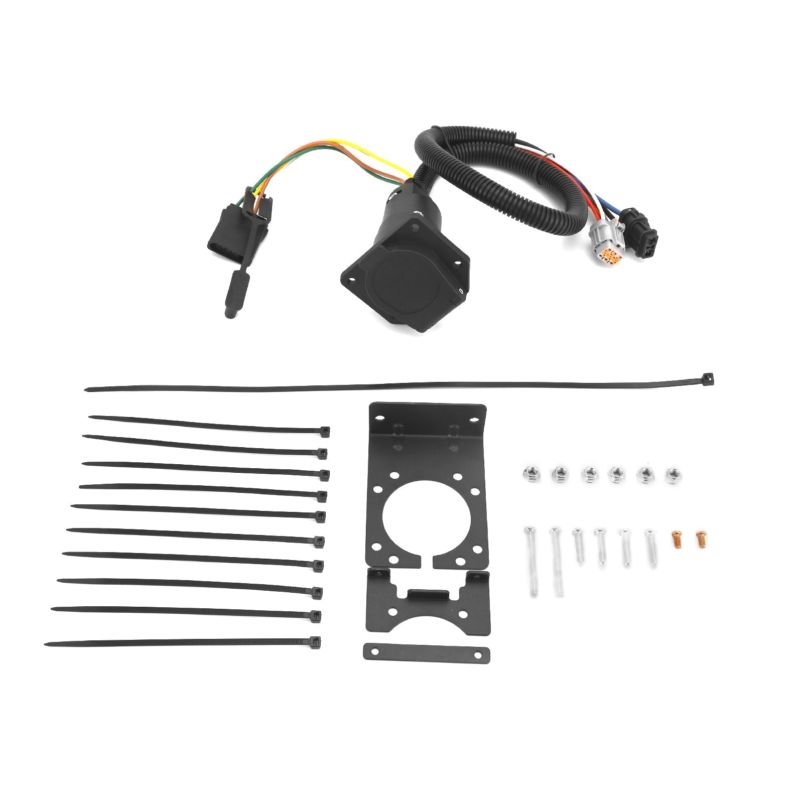 2005-2025 2nd & 3rd Gen Nissan Frontier 4-Pin to 7-Way RV Blade and 4 ...