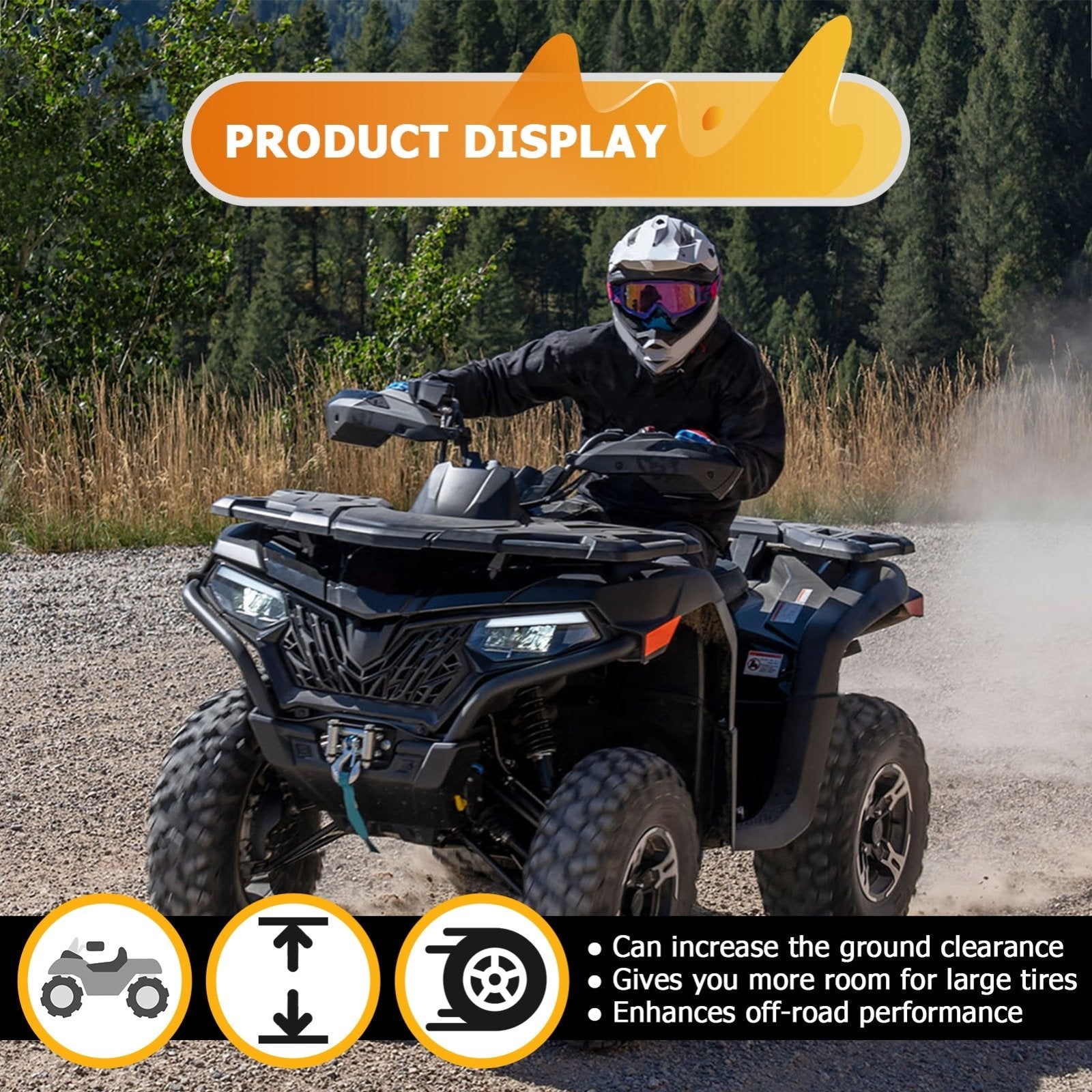 2020-2025 CFMoto CForce 600/600 Touring Heavy Duty Steel Front & Rear ...