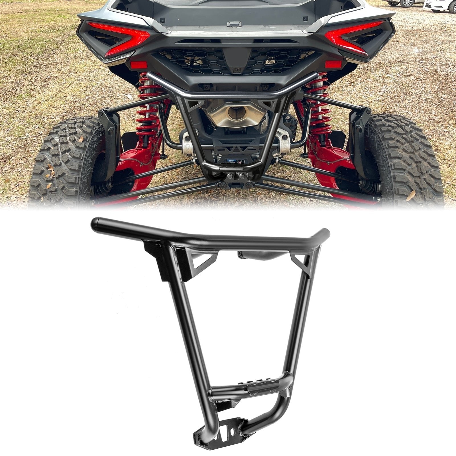 2024-2026 Can Am Maverick R/R Max UTV One-Piece Rear Bumper | Bolt-On ...