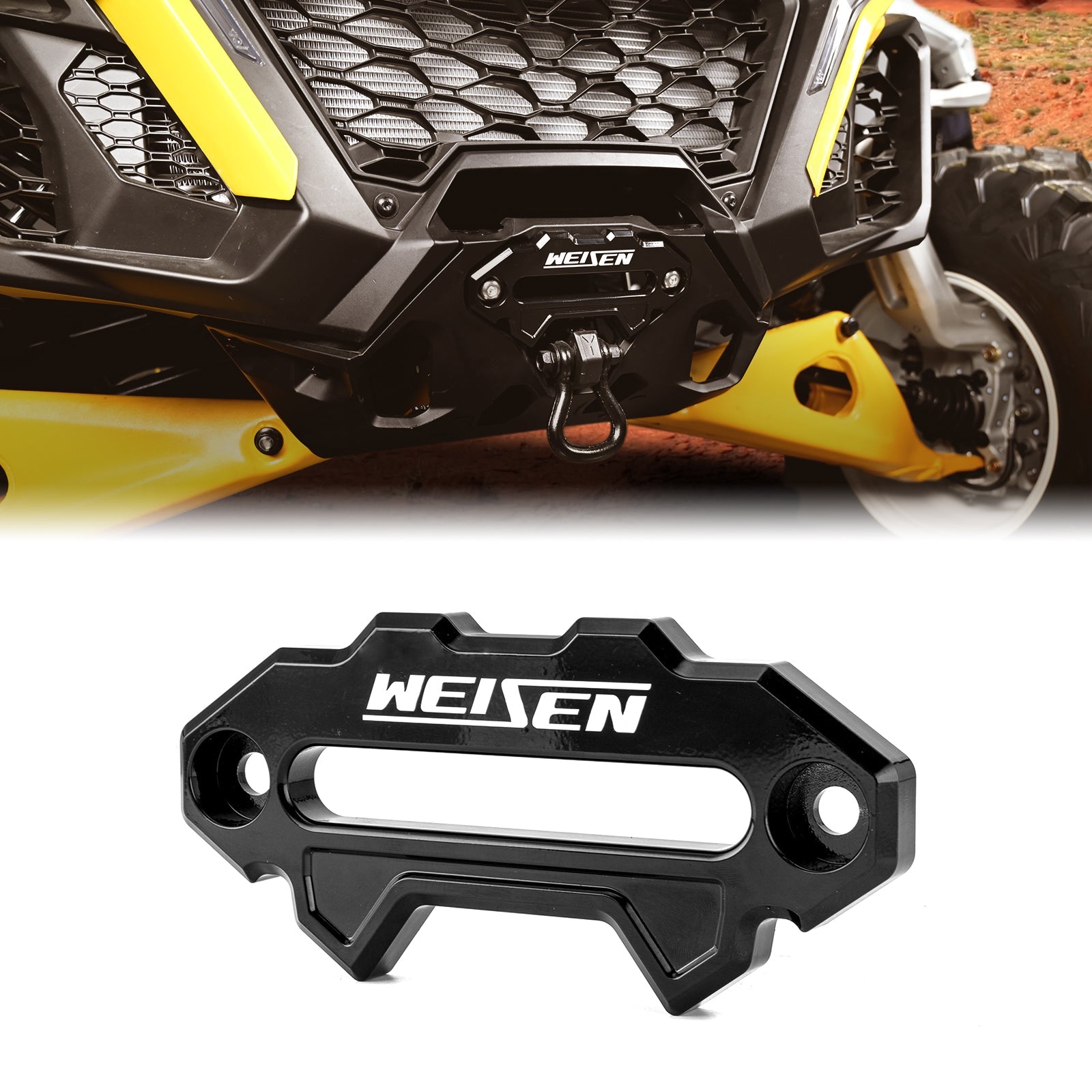 2024-2025 Can Am Maverick R/R Max Aluminum 6" Hawse Fairlead for 3000 ...