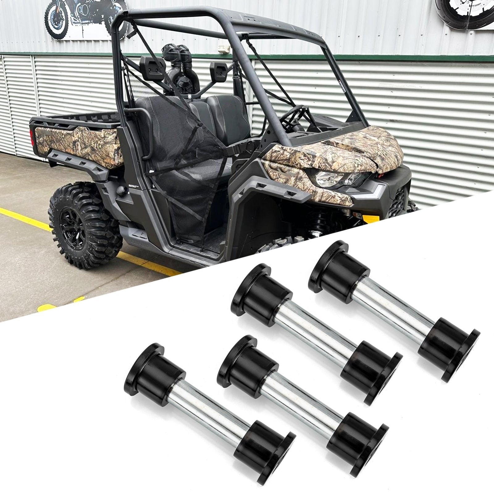 Can-Am Defender Heavy Duty 5/7/8/9/10/MAX UTV Front & Rear A Arm Bushi ...