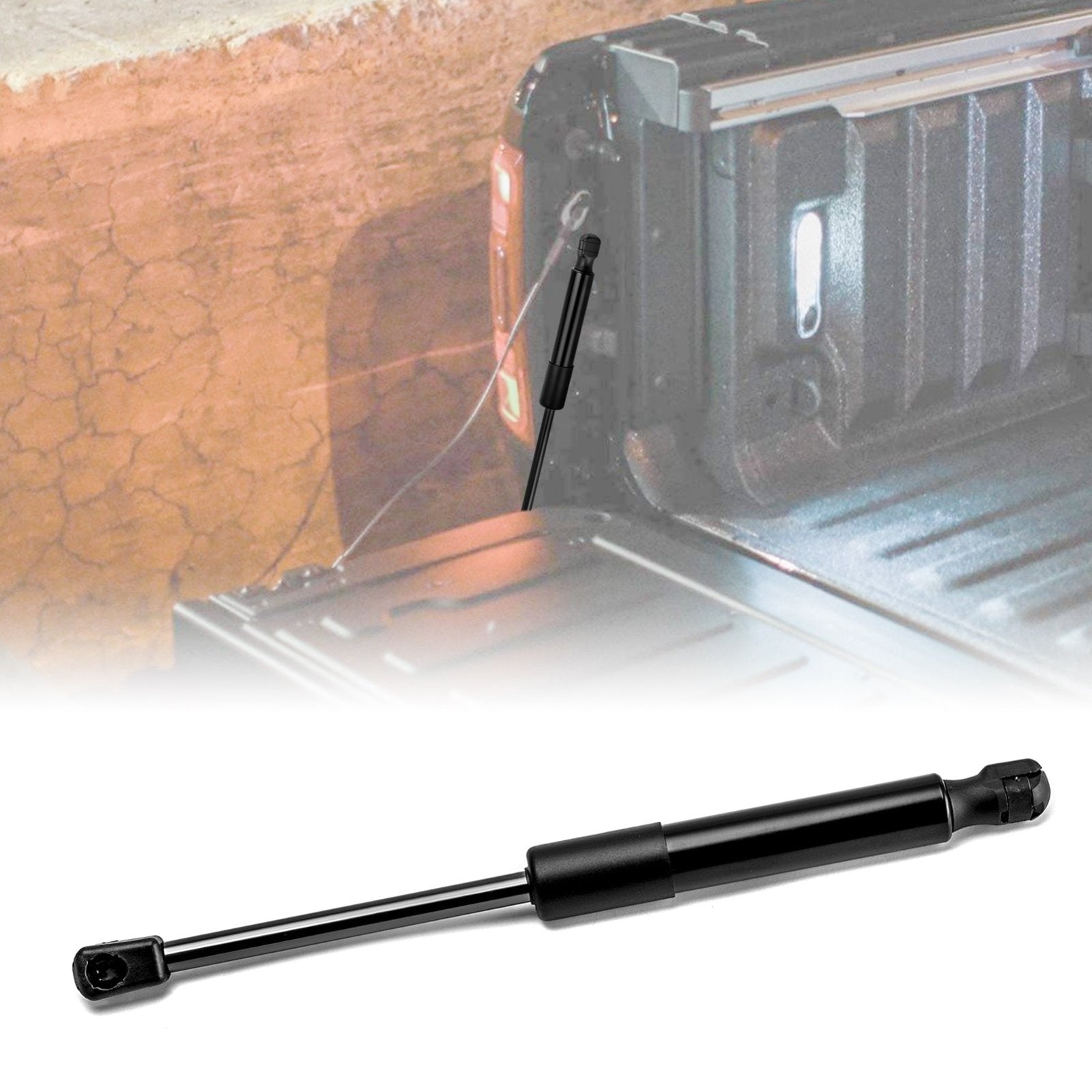Solid Steel Tailgate Assist Shock Struts Lift Support for 2019+ Dodge ...