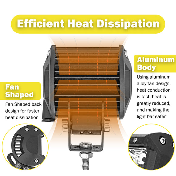 2007-2014 Toyota Fj Cruiser Hood Ditch Cowl LED Fog Light Pods Mounts ...