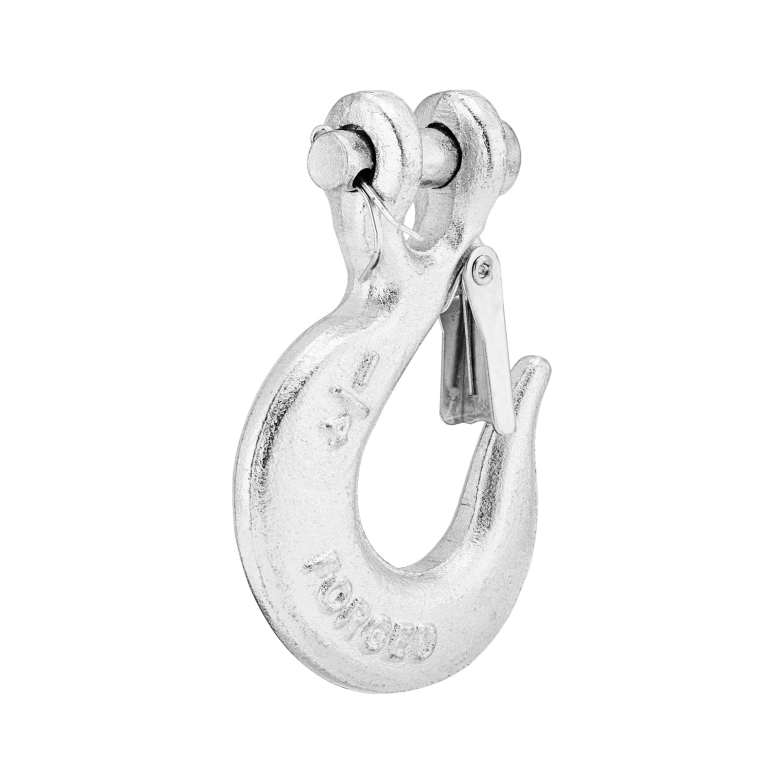 1/4" Grade 70 Steel Winch Clevis Slip Hook w/ Safety Latch for UTV ATV ...