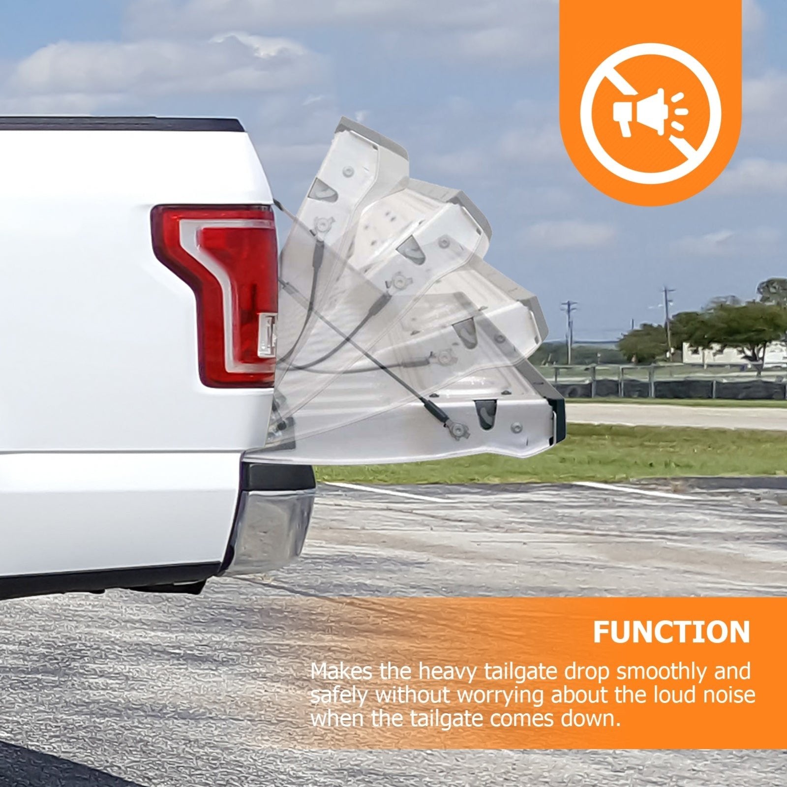 2015-2024 Ford F150 Truck Tailgate Assist Shock Lift Support | Weisen