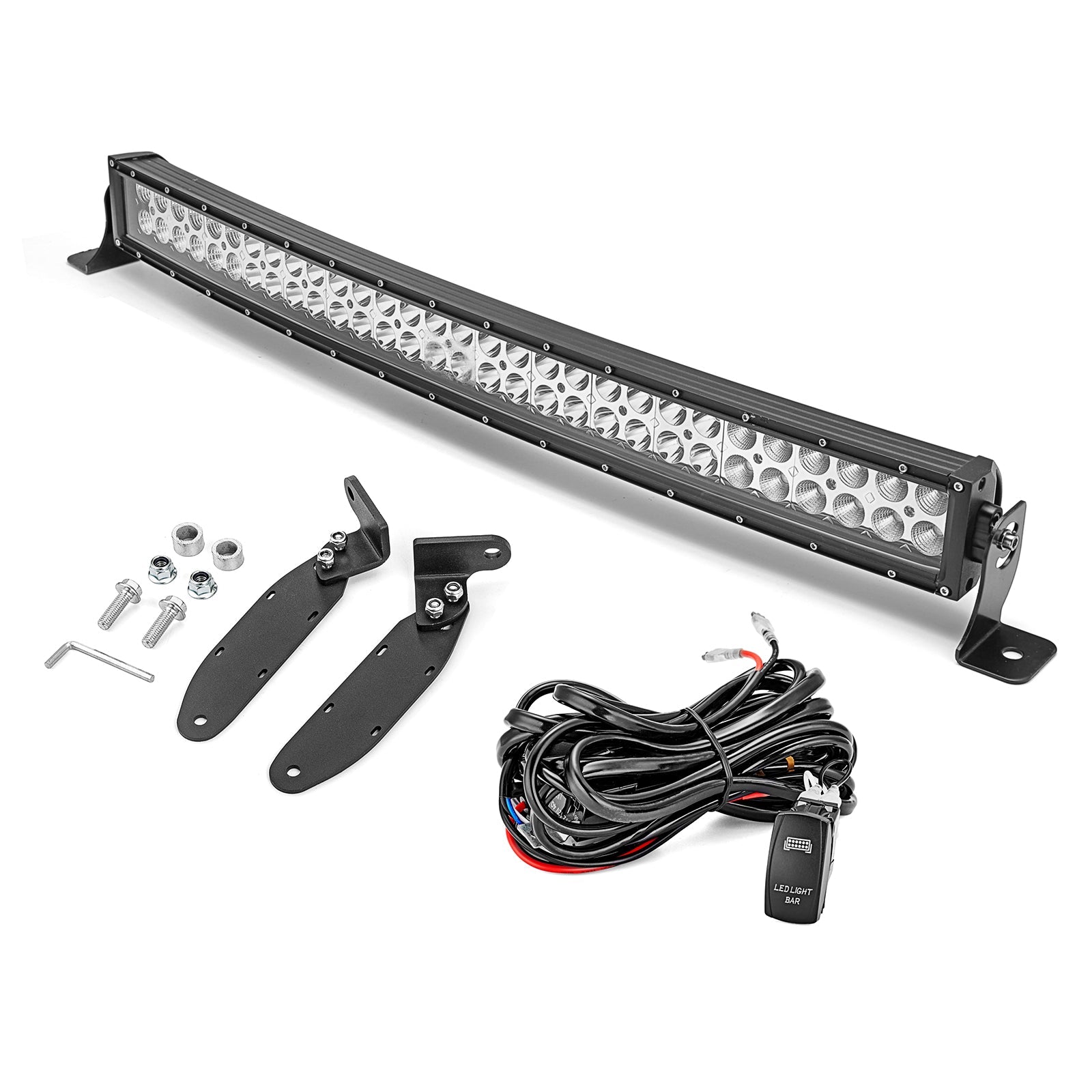 2014-2023 Polaris RZR 900 XP 1000 Upper Roof 32" LED Light Bar Kit | Weisen