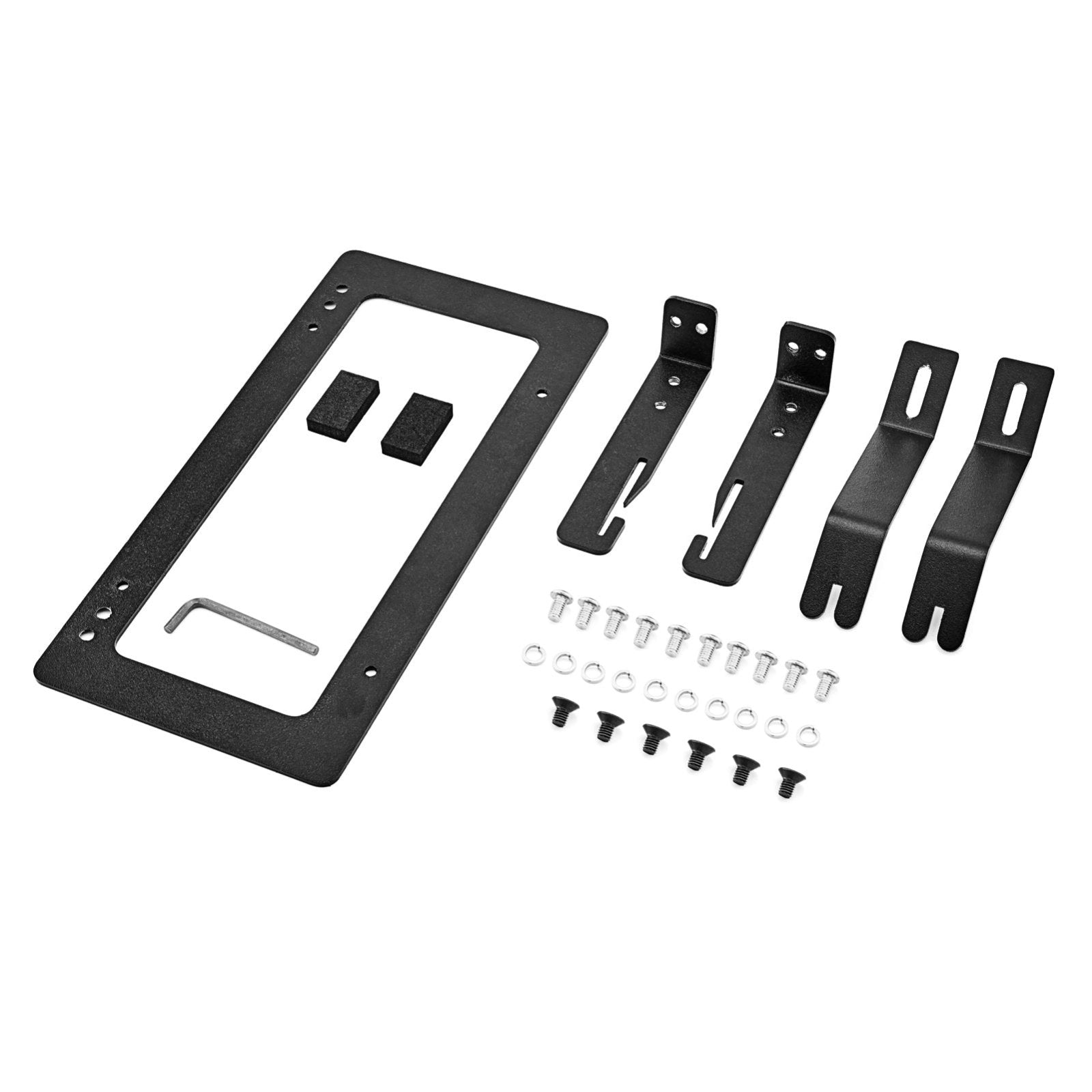 2017-2022 Tesla Model 3 Front Lower Bumper Grille License Plate Frame ...