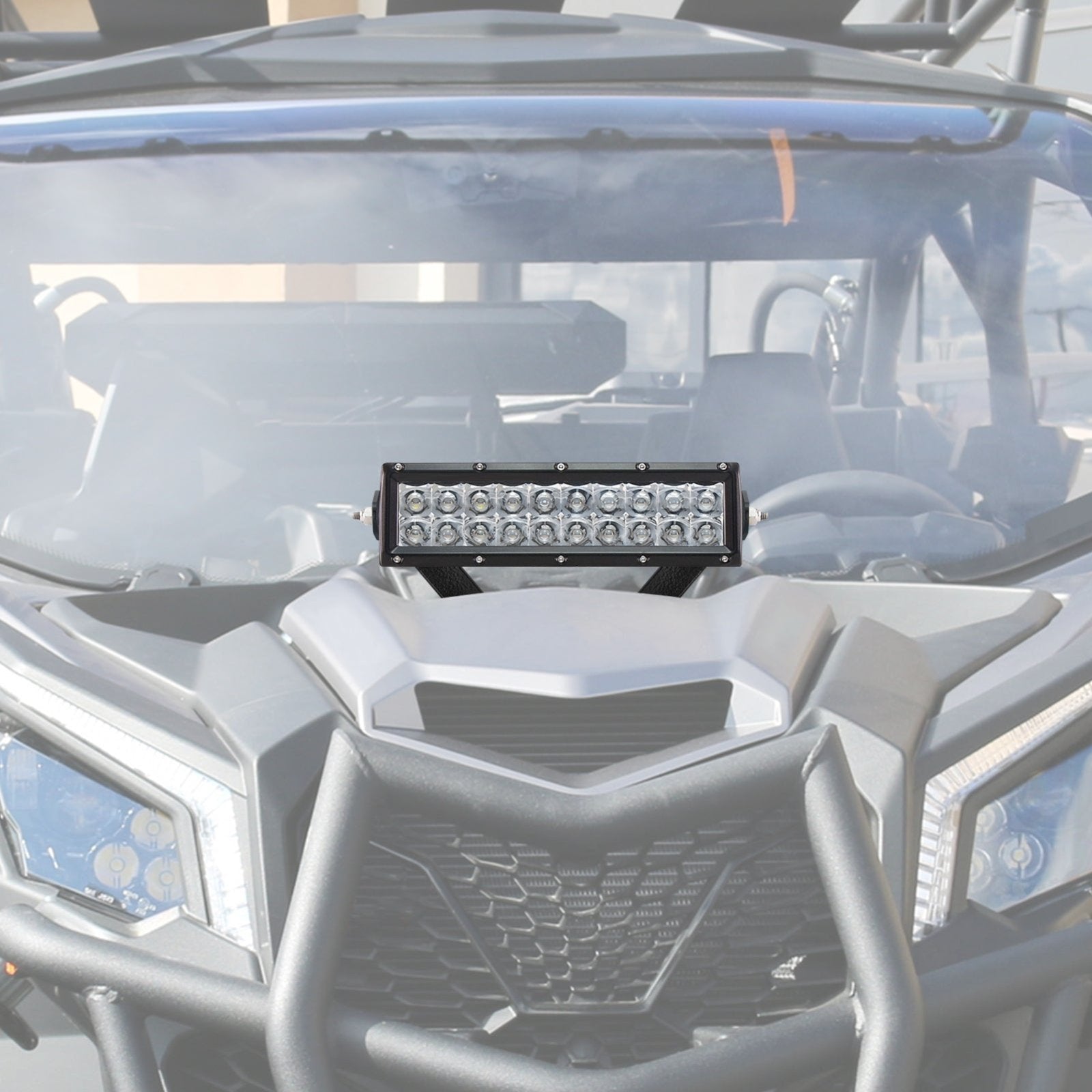 2017-2025 Can Am Maverick X3/X3 Max Shock Tower 10" LED Light Bar Moun ...