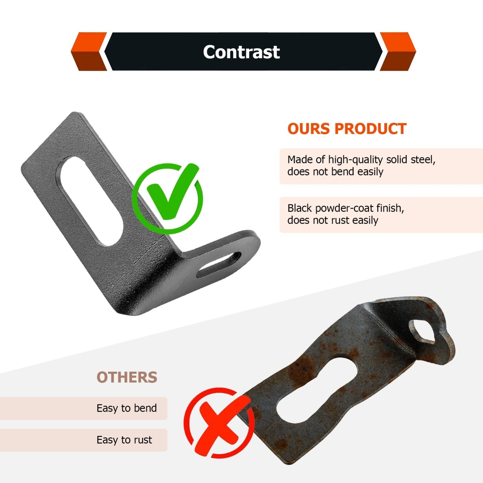 2019-2024 Ford Ranger Front Bumper 22" Straight LED Light Bar Mount Br ...