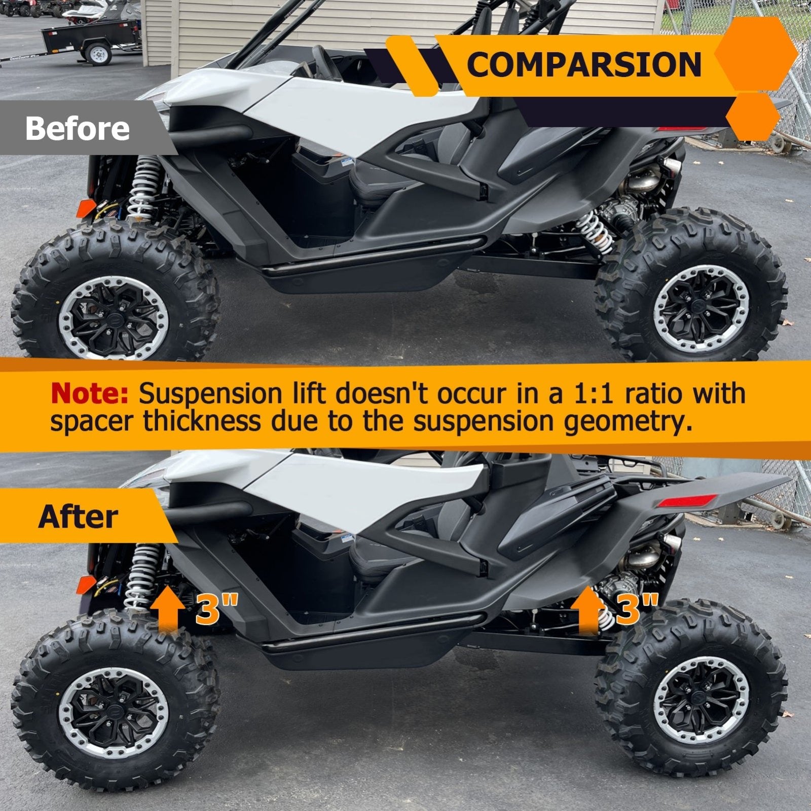 2020 Cfmoto Zforce 950 Ho Ex Heavy Duty 6061 Aluminum Front And Rear 3
