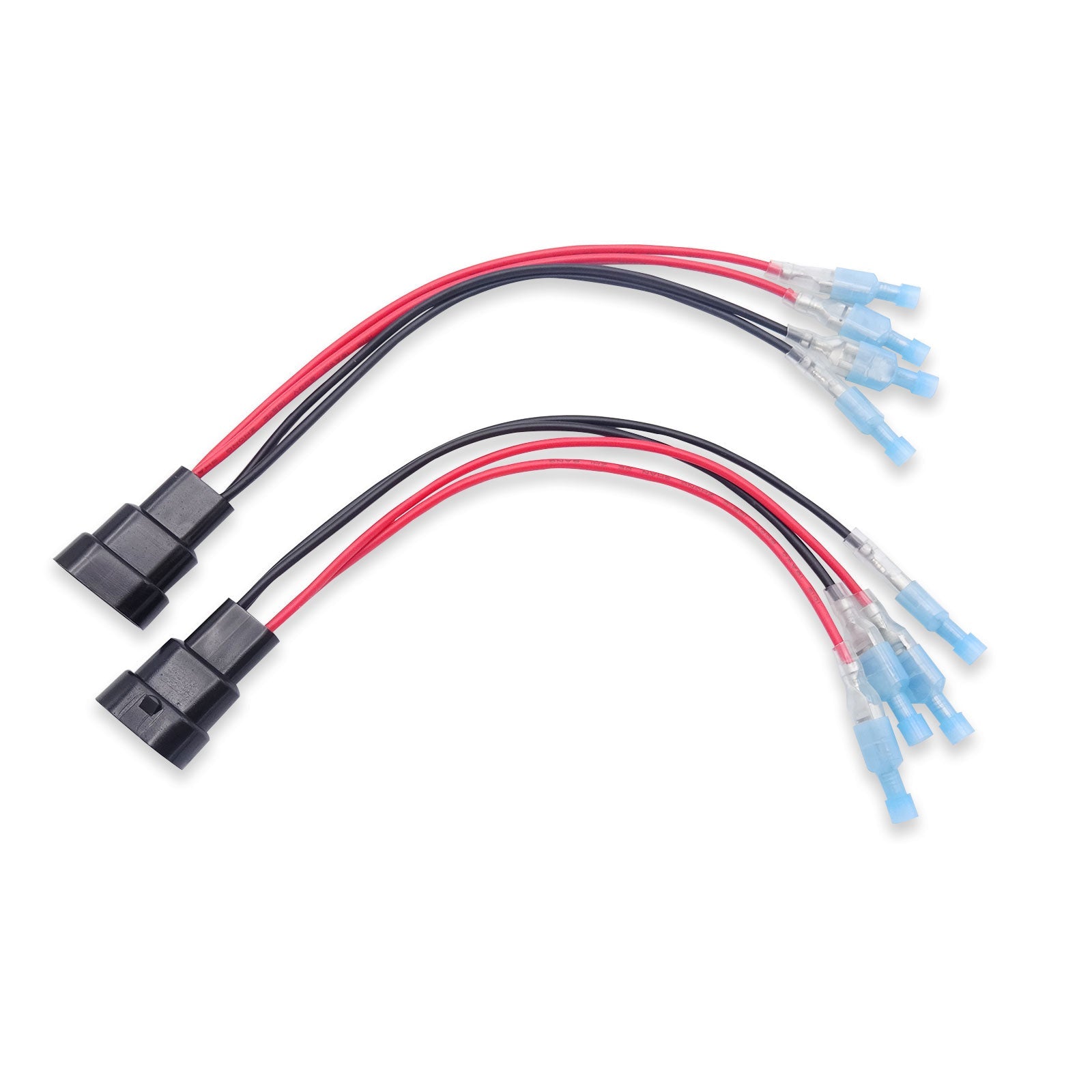 9005/9006/H10 Male Plug Connector Wiring Pigtail Harness for Driving F ...