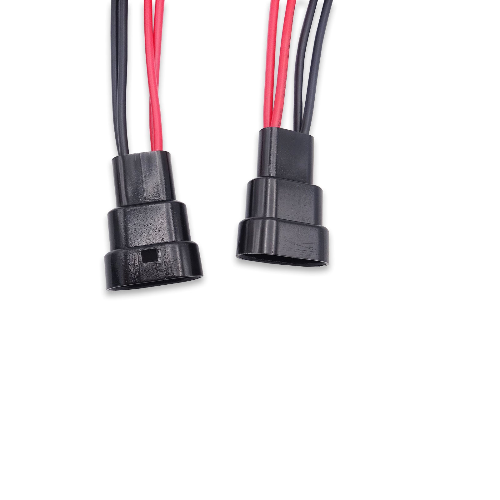 9005/9006/H10 Male Plug Connector Wiring Pigtail Harness for Driving F ...