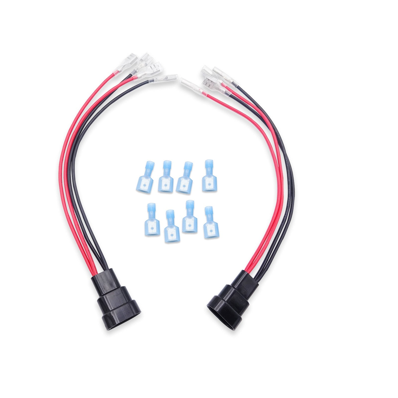 9005/9006/H10 Male Plug Connector Wiring Pigtail Harness for Driving F ...