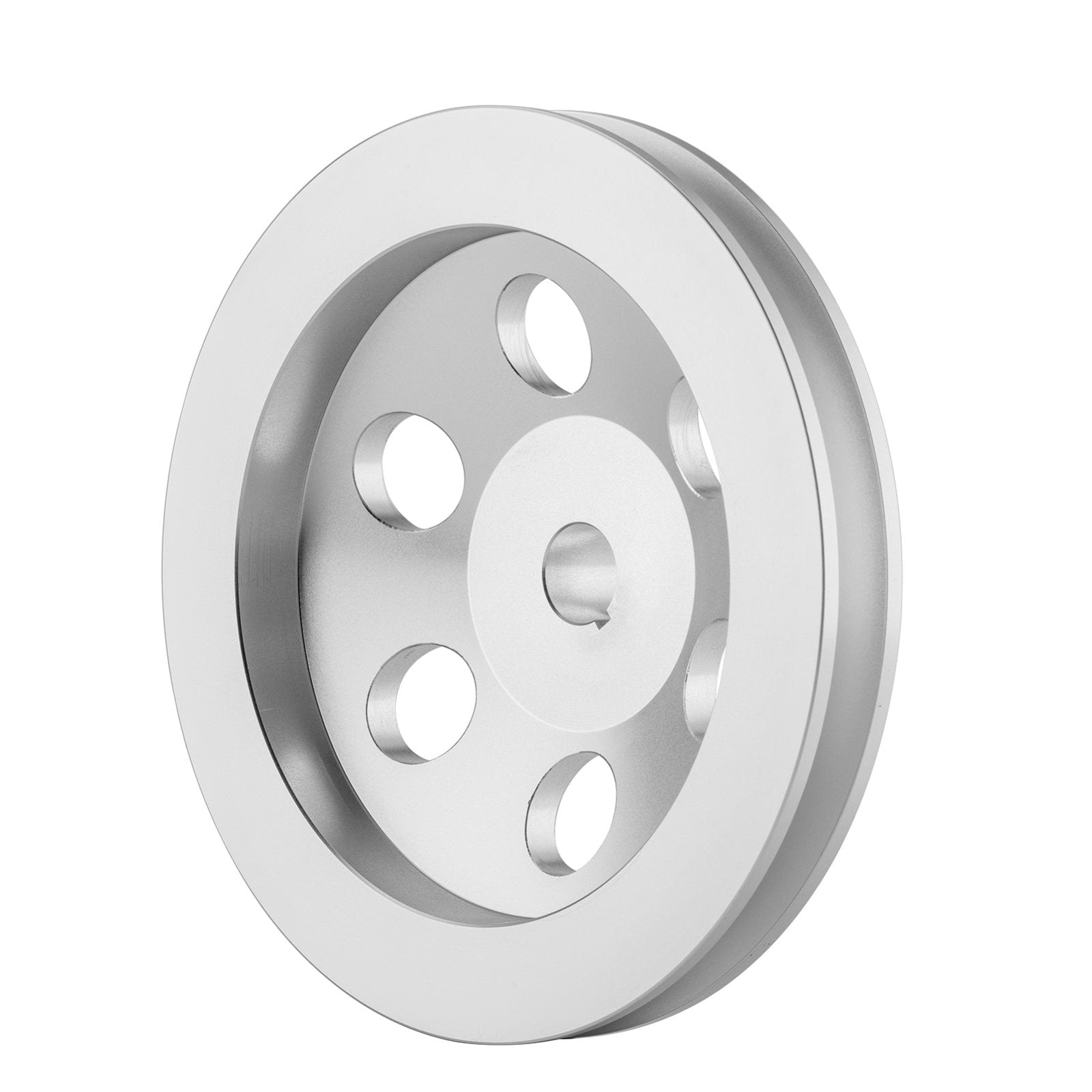 Chevy Big/Small Block Power Steering Pump Pully Saginaw 1 Groove Keywa ...