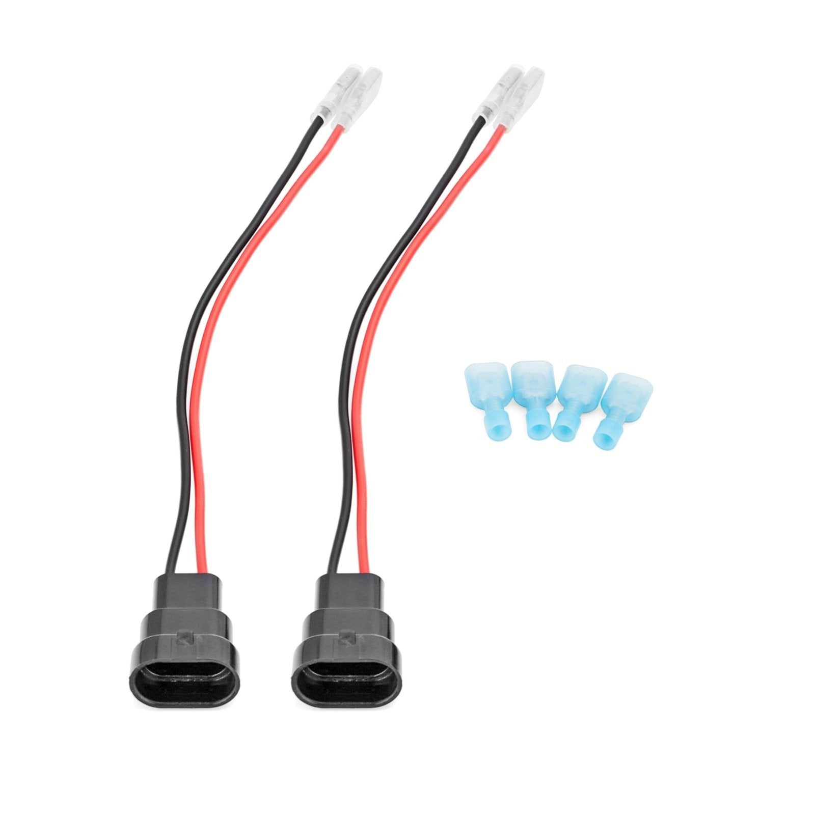 Fit H10/9005/9006/HB3 Female Plug Headlights Fog Lights Male Adapter S ...