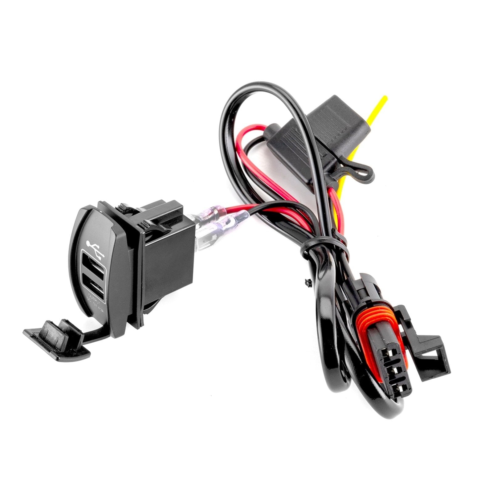 Polaris Dual USB 4.2A Fast Charger with Pulse Power Bar Plug Connector ...