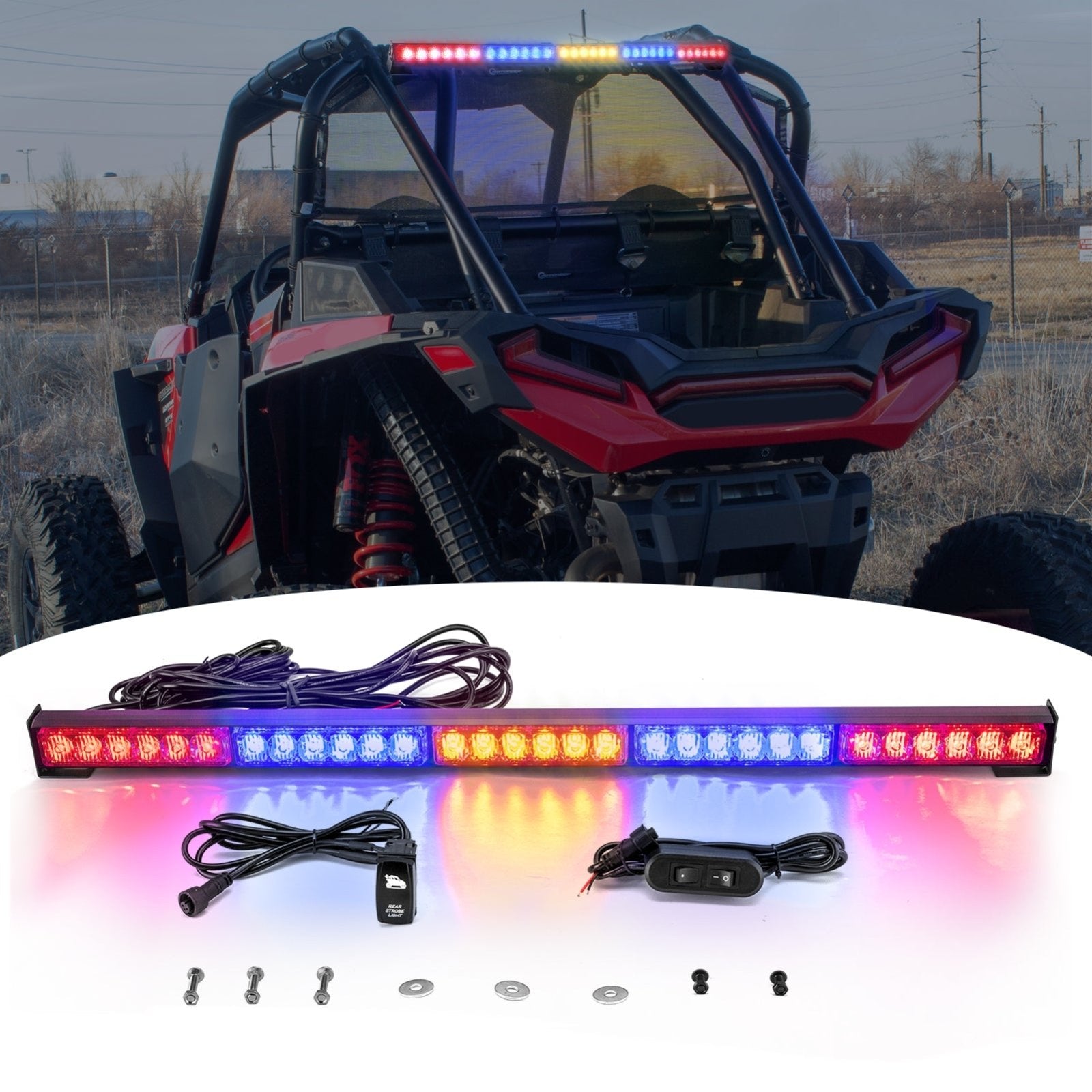 Polaris RZR Maverick X3 KRX1000 Talon Yxz Wildcat Multi-Function 30" R ...
