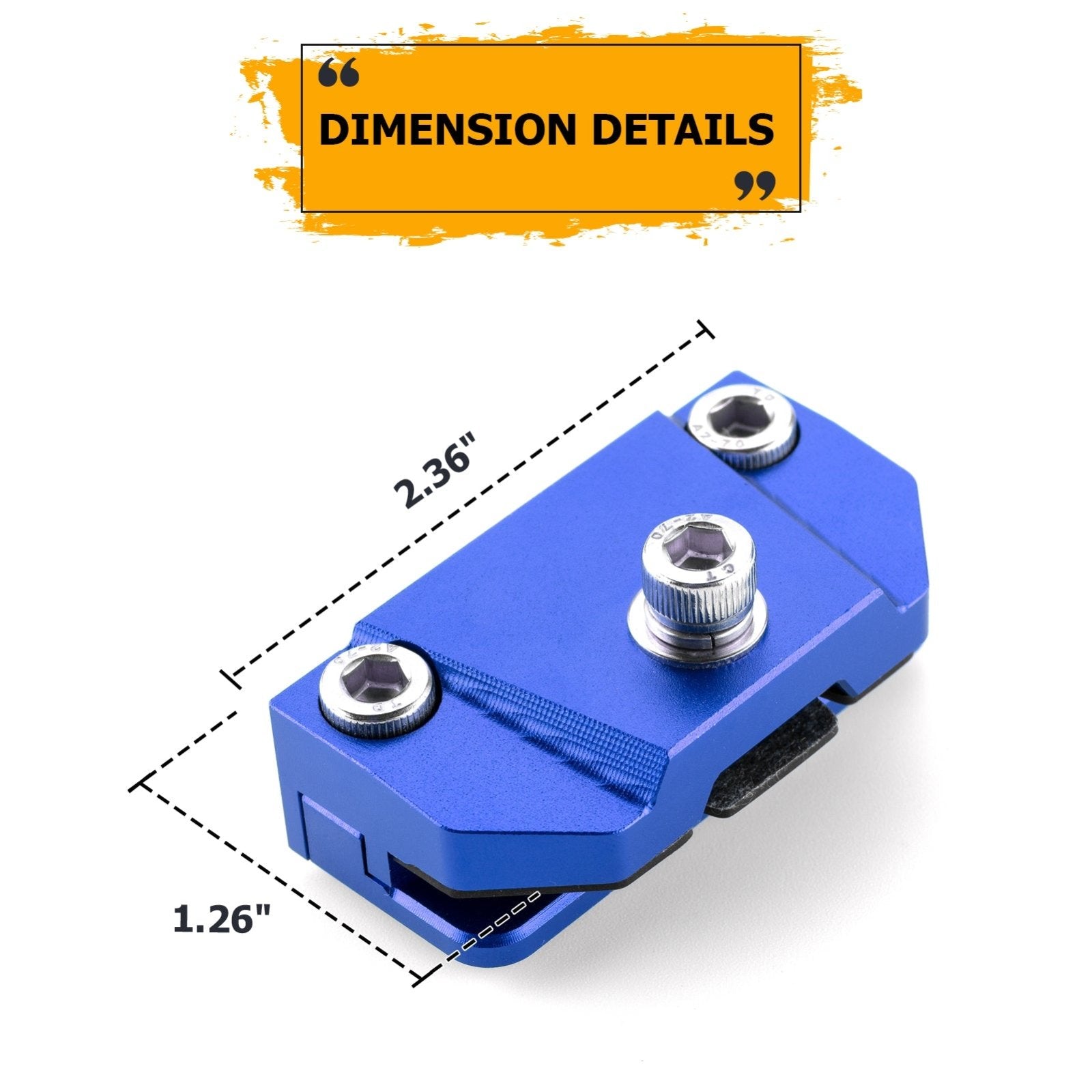 Universal Hood LED Work Light Pods Mount Brackets Clamp Fit Truck SUV ...