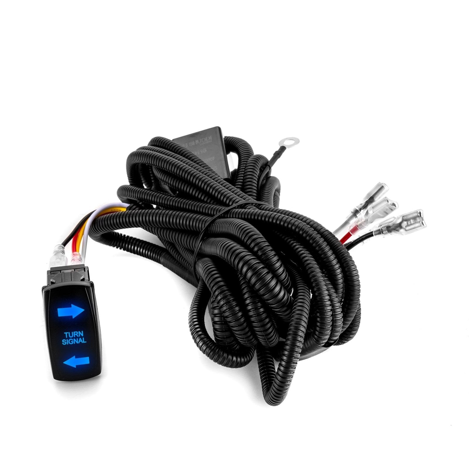 Universal UTV Turn Signal Wiring Harness for Polaris/Can am/Honda/Kawa ...