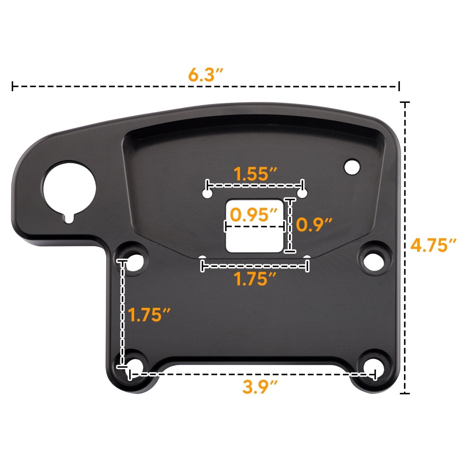 Yamaha Raptor 700 700R All Years Heavy Duty Trail Tech Vapor Mount Bra ...